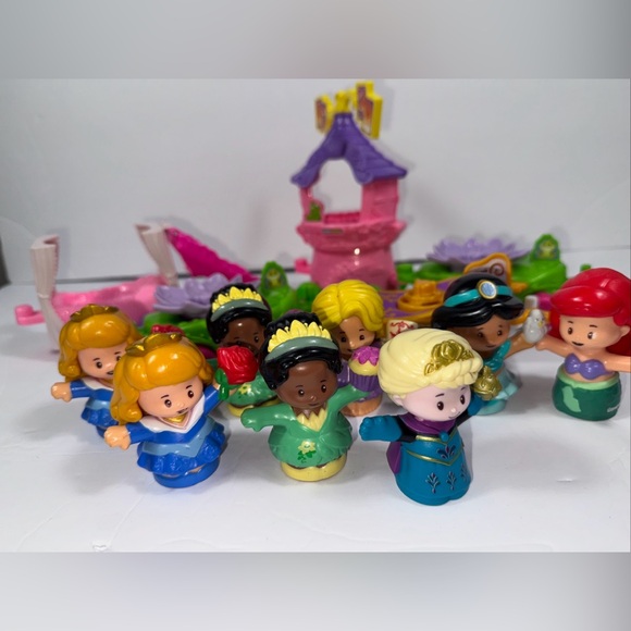 Disney | Toys | Little People Disney Princess Parade Float Lot 5 Floats ...